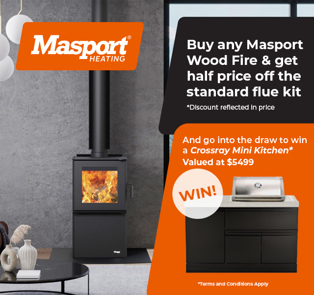 Plumbing World | Heating Products - Masport R1200 Free-standing Radiant ...