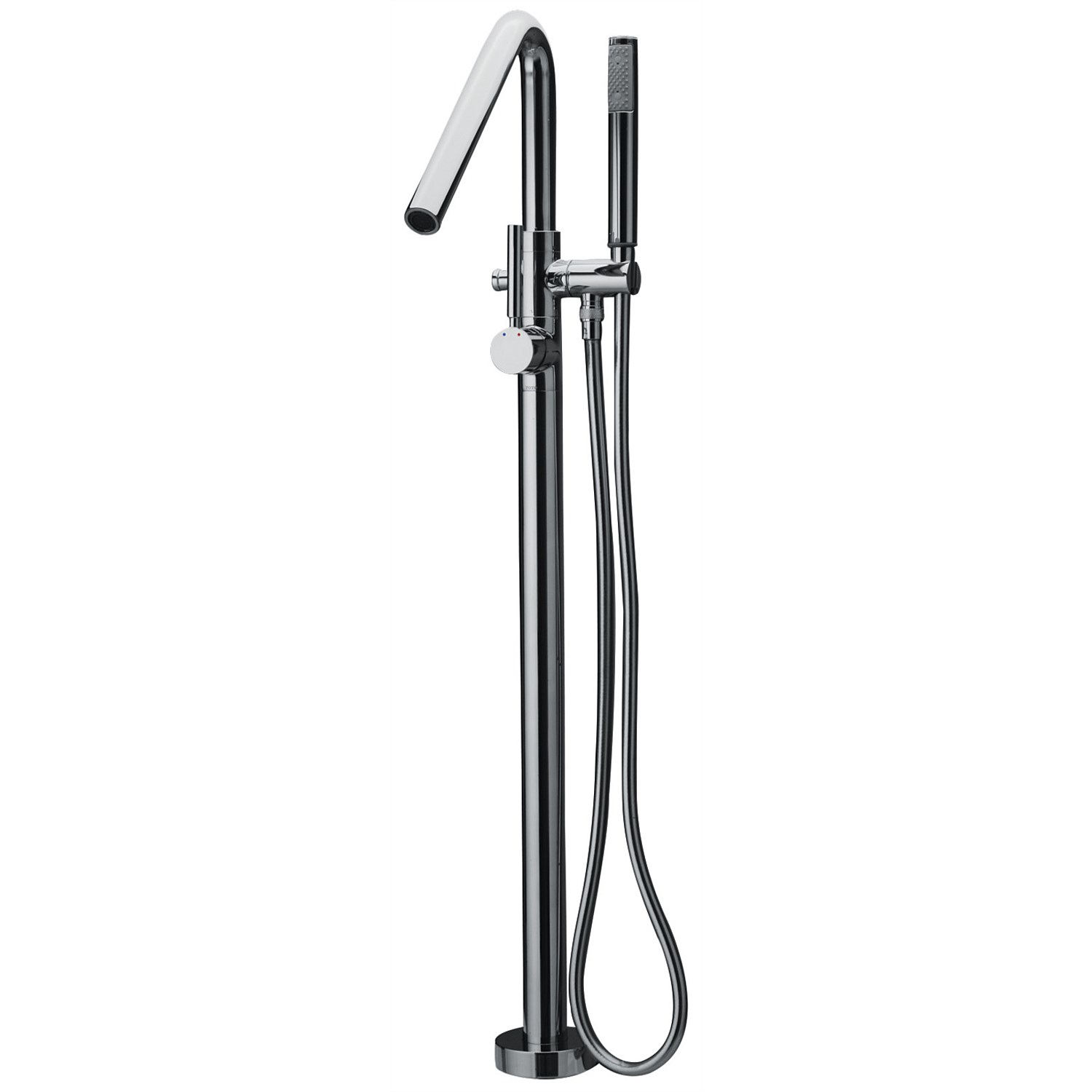 Freestanding Bath Fillers - Toto Free-Standing Bath Filler with Hand-set
