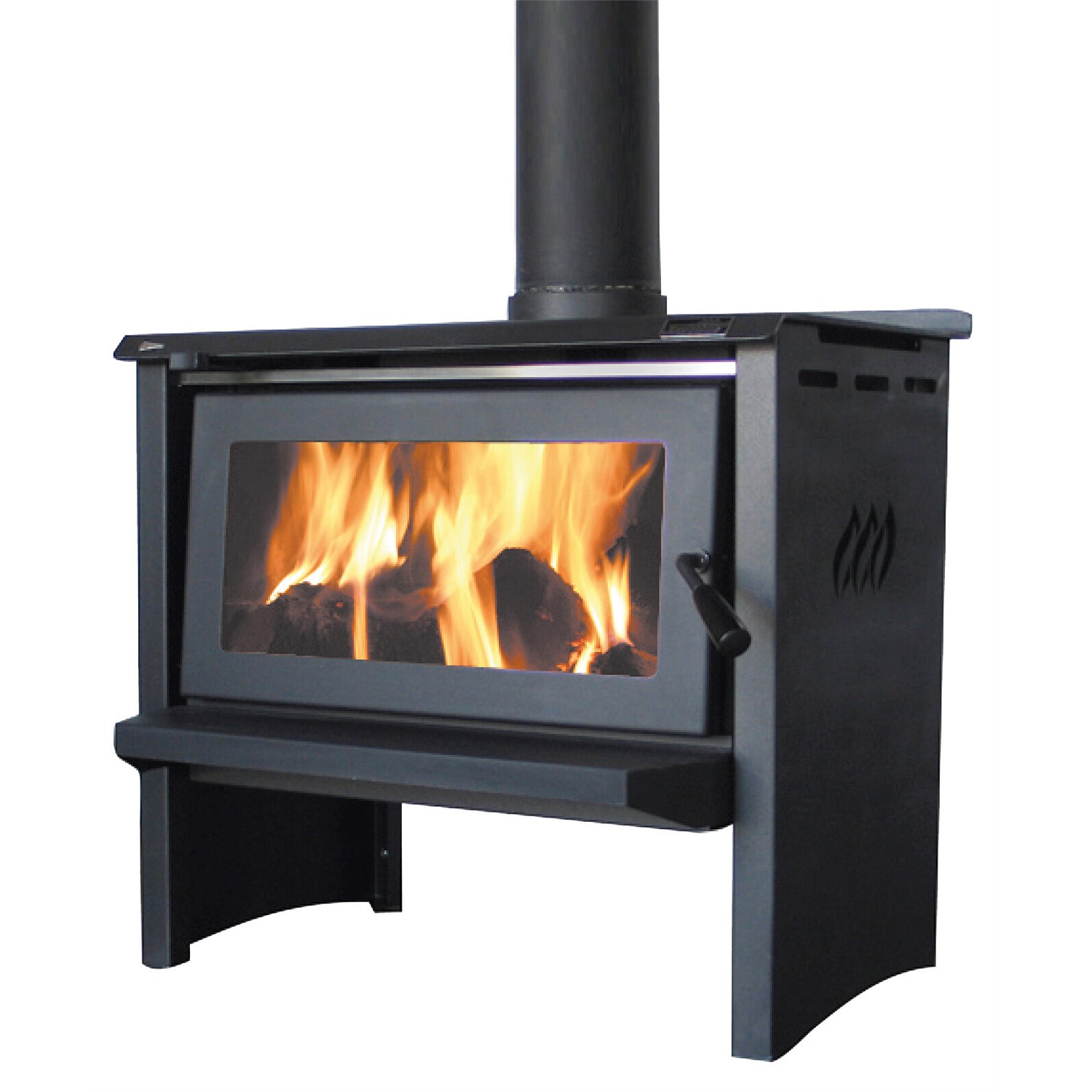 Plumbing World | Heating Products - Jayline SS200L Free-Standing Wood Fire