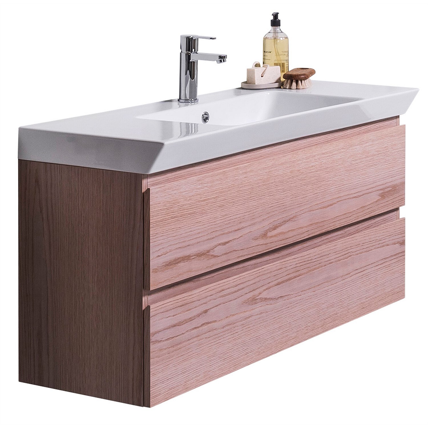 Vanities and Storage - Michel Cesar Edge 910mm Wall-Hung Vanity