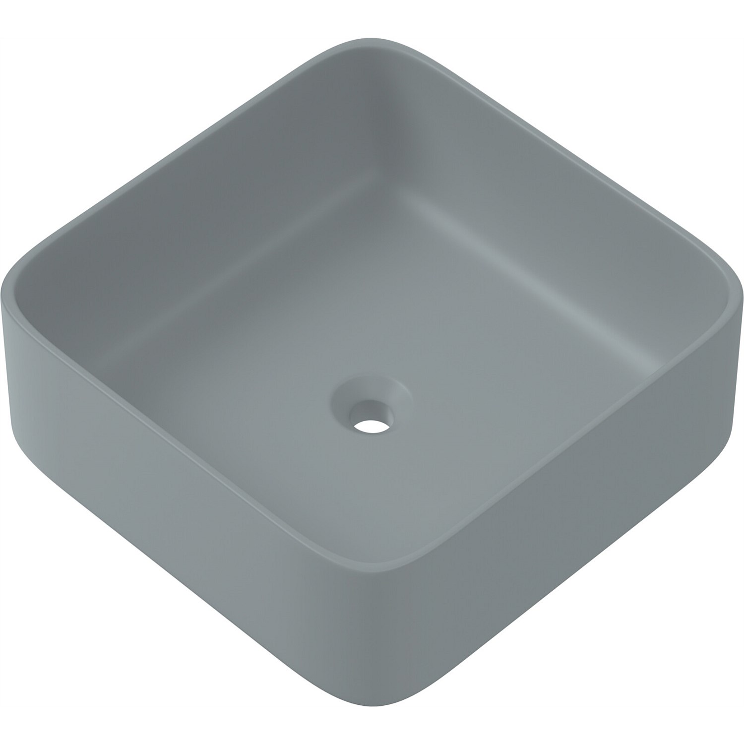 Basins | Plumbing World - LeVivi Piazzo Counter Top Basin Dark Grey