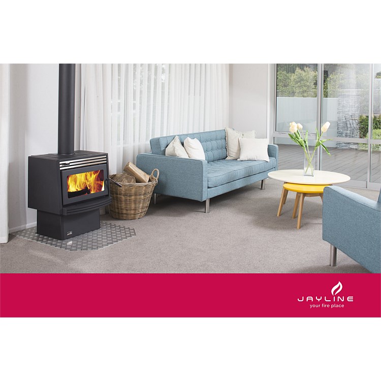 Plumbing World | Heating Products - Jayline Spitfire Free-Standing Wood ...