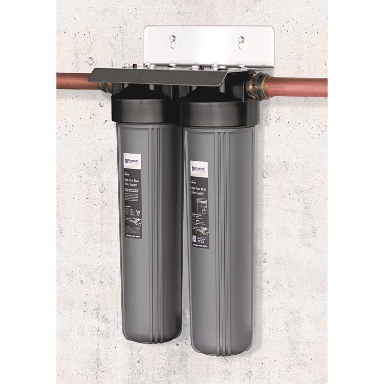 Water Filters - Puretec WH2 Series Whole House Dual Water Filter System ...
