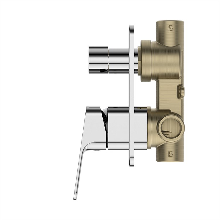 Shower Mixers - Methven Waipori MK2 Shower Mixer with Diverter Chrome